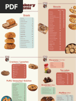 Menu - 85C Bakery Cafe | PDF | Breads | Cakes