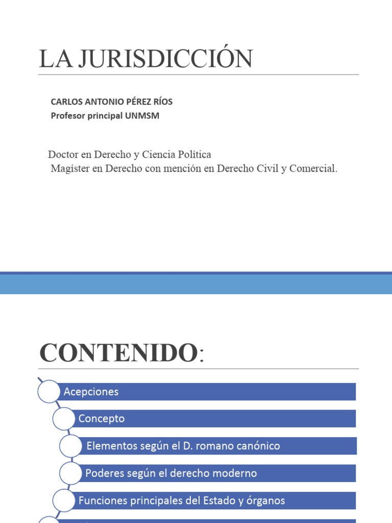 Jurisdiccion Teorias Pdf Jurisdicción Ley Procesal