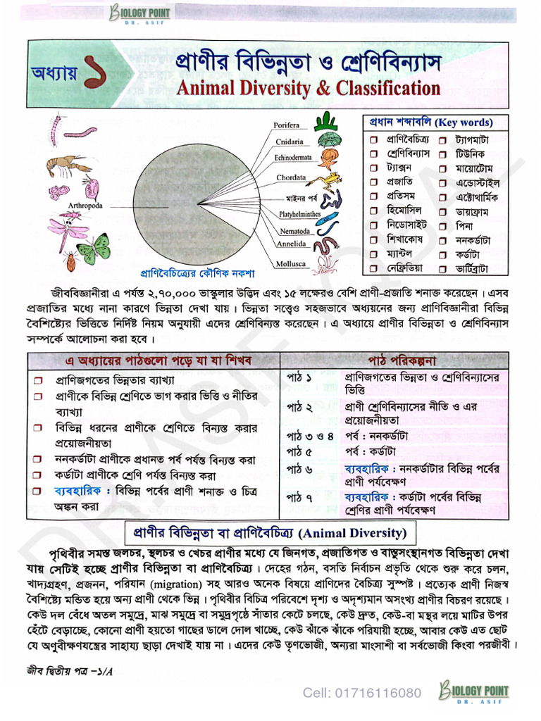 HSC Zoology Ch-1 24 Highlighted | PDF | Home & Garden