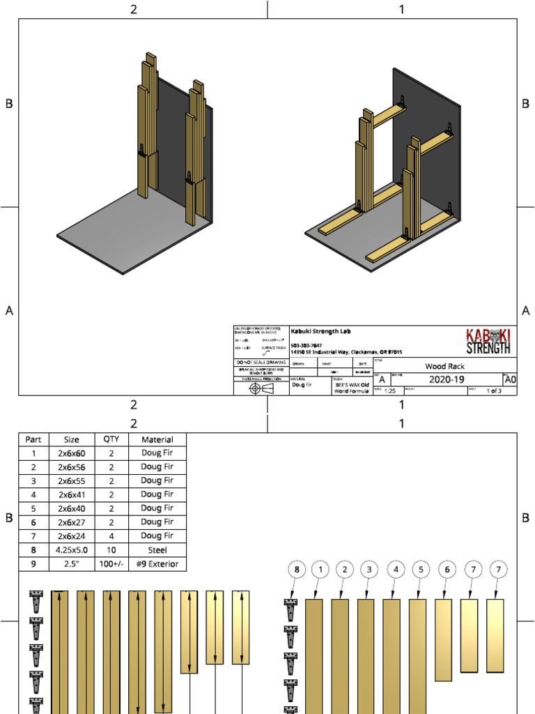 Kabuki - Rack Casero | PDF