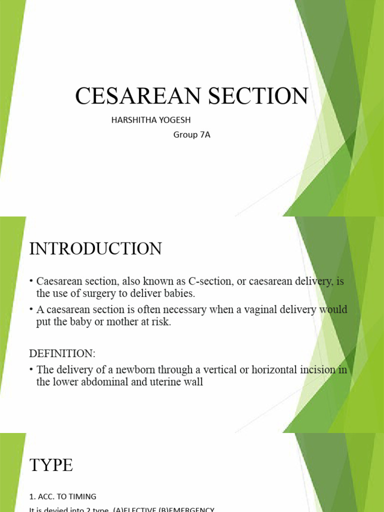 Caesarean Section | PDF | Caesarean Section | Childbirth