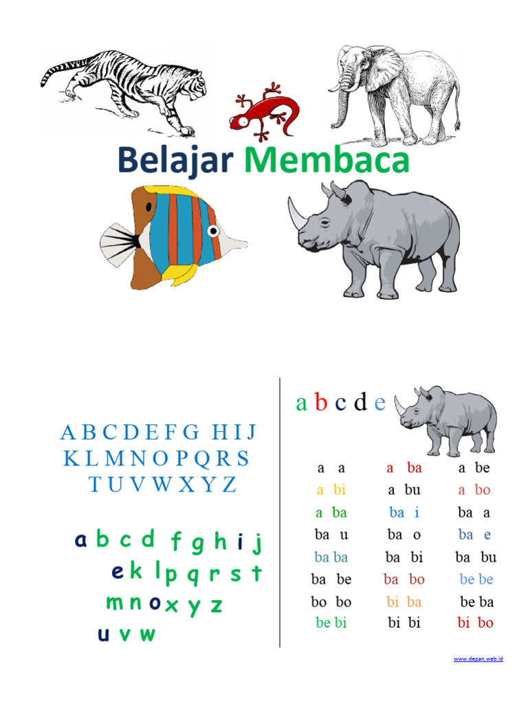 Belajar Membaca 1 | PDF