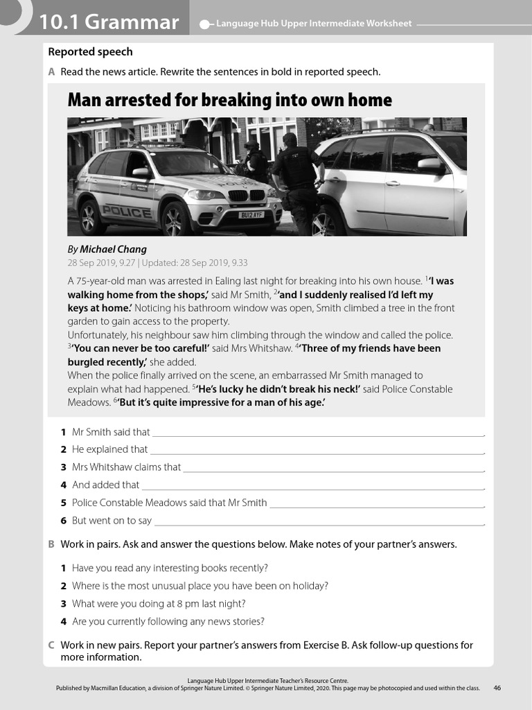 REVIEW Unit 10 | PDF | Newspapers | Linguistics