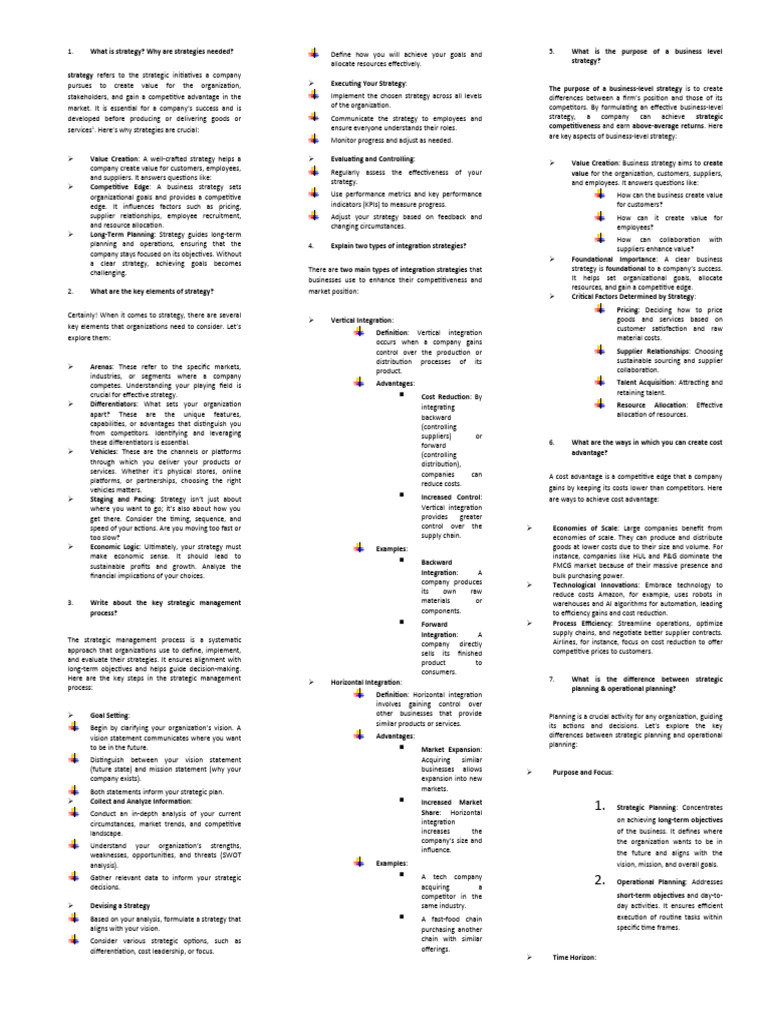 Micro Paper 02 - 07 | PDF | Strategic Management | Strategic Planning