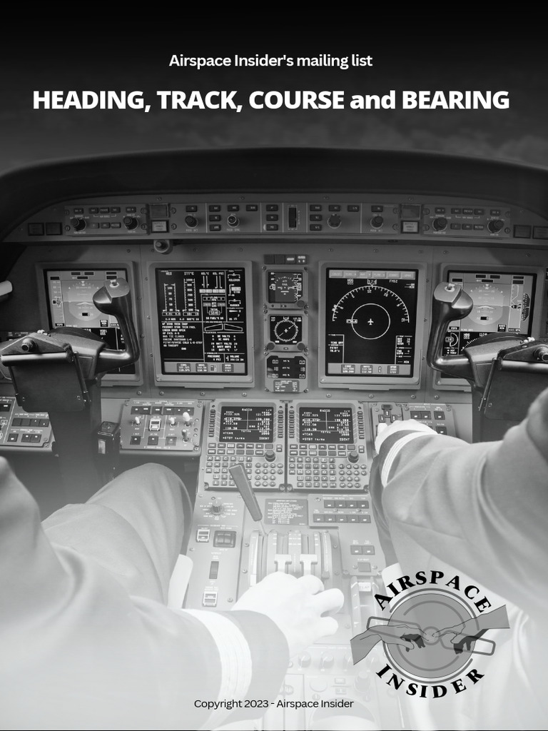 Heading Track Course Bearing | PDF | Navigation | Aircraft