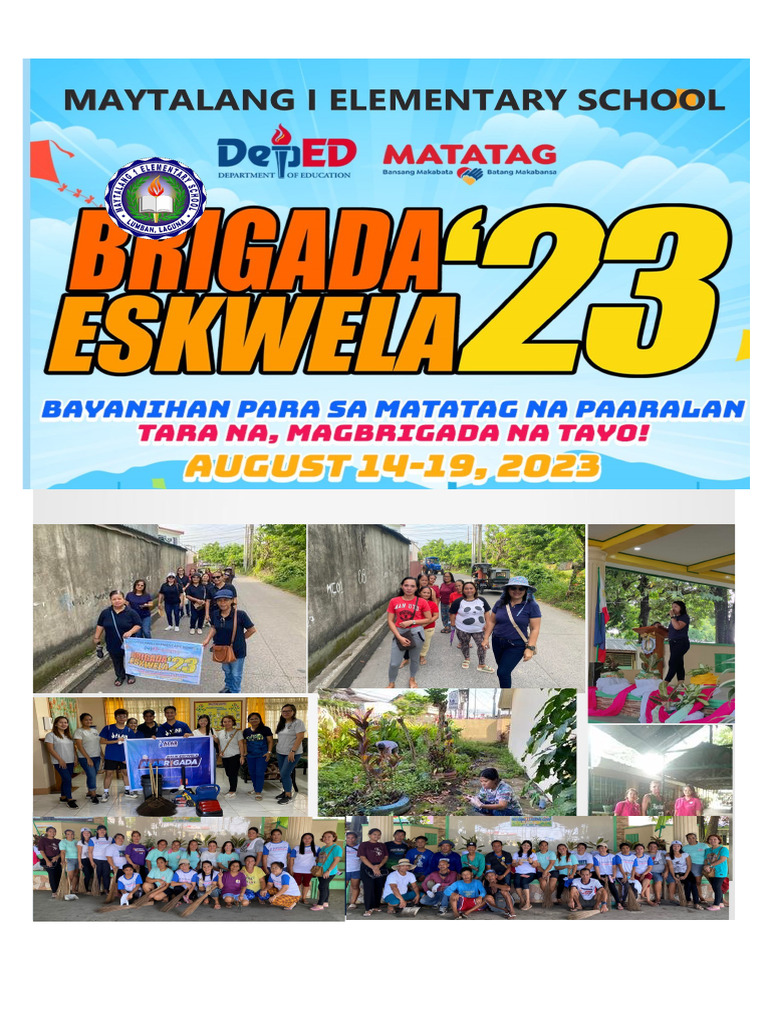 Be 2023 Accomplishment Report | PDF