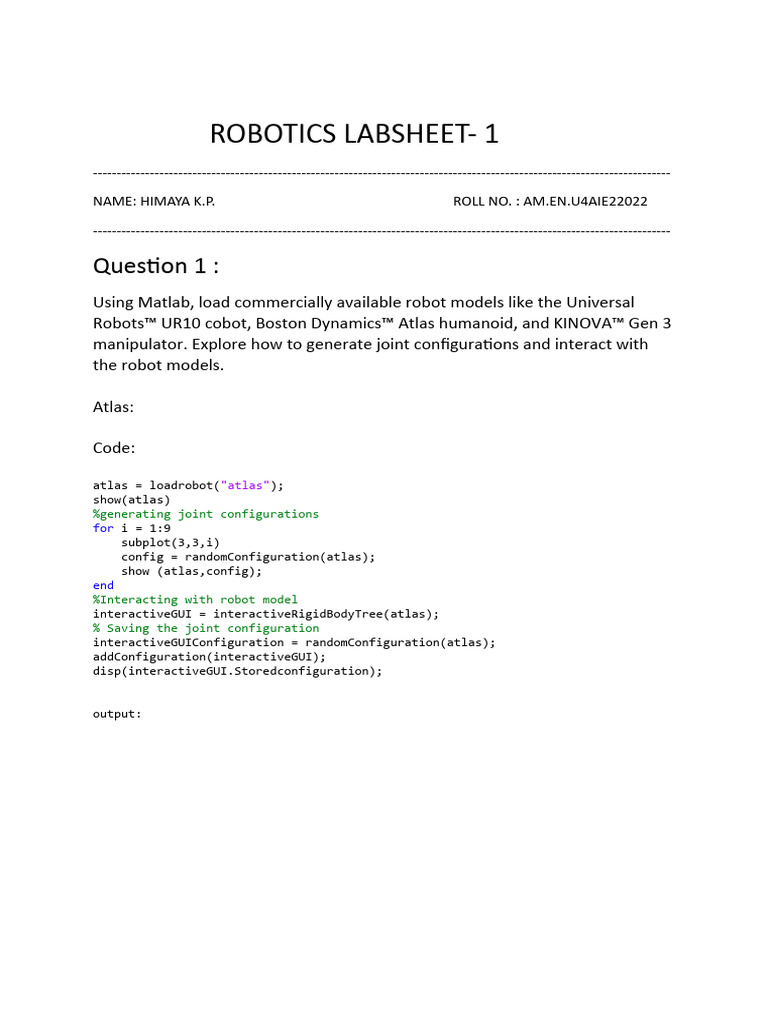 Robotics Labsheet-1 | PDF | Apollo Lunar Module | Spaceflight