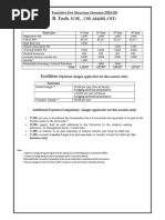 Allen Fee Structure Overview 2024-25 | PDF