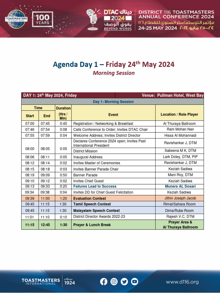 DTAC 2024 - Final Agenda - 230504 | PDF