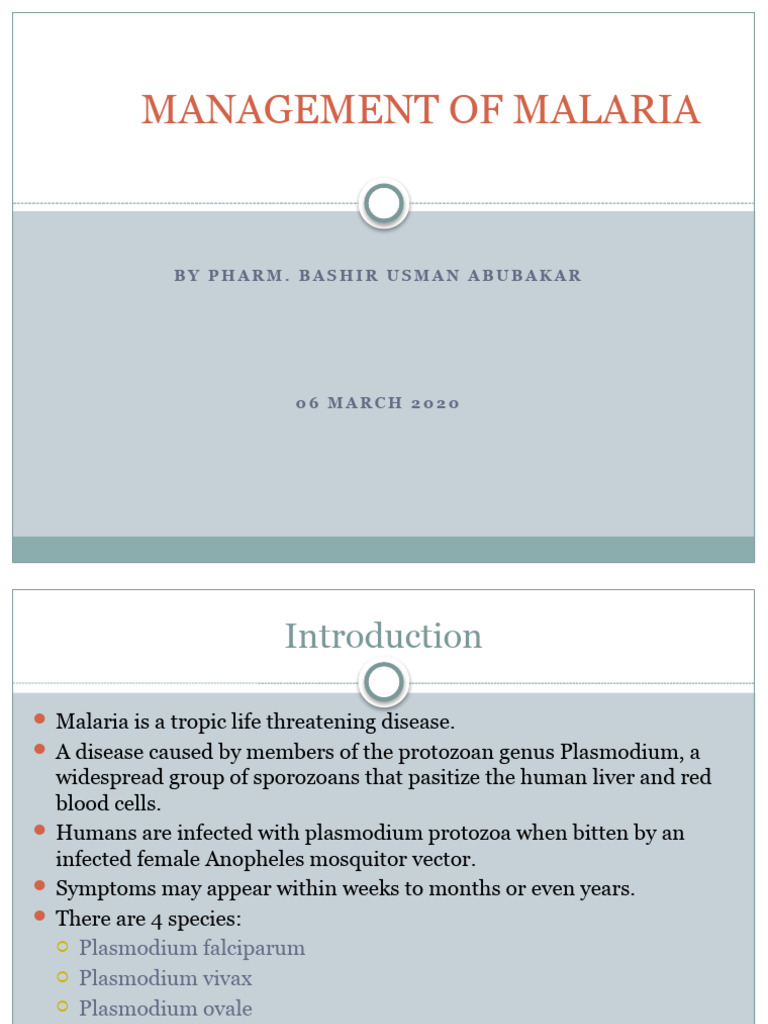 MALARIA-1 | PDF | Malaria | Plasmodium