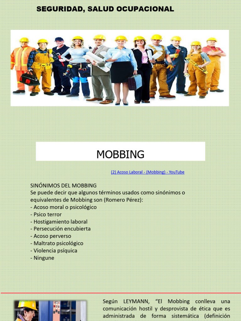 Moobing - Sesión | PDF | Intimidación | Sicología