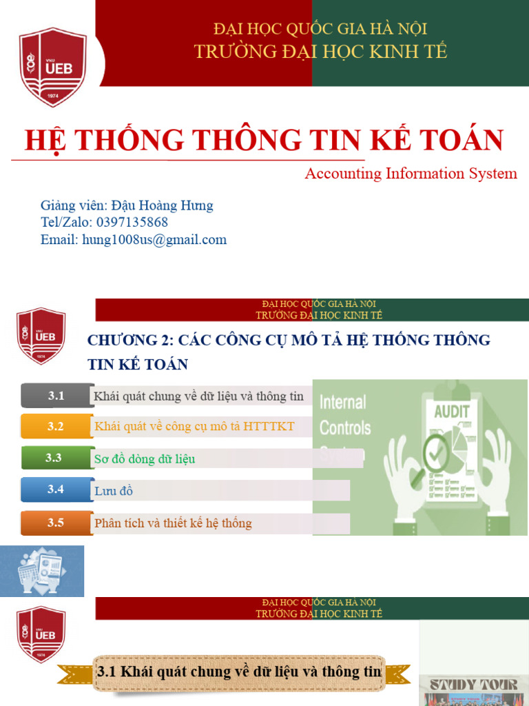 Chương 3 - Các Công Cụ Mô Tả HTTTKT | PDF