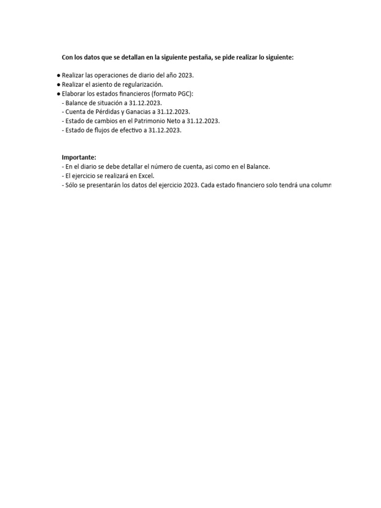 Auditoria Financiera I - Caso Práctico Evaluable | PDF | Compartir (Finanzas) | Economias
