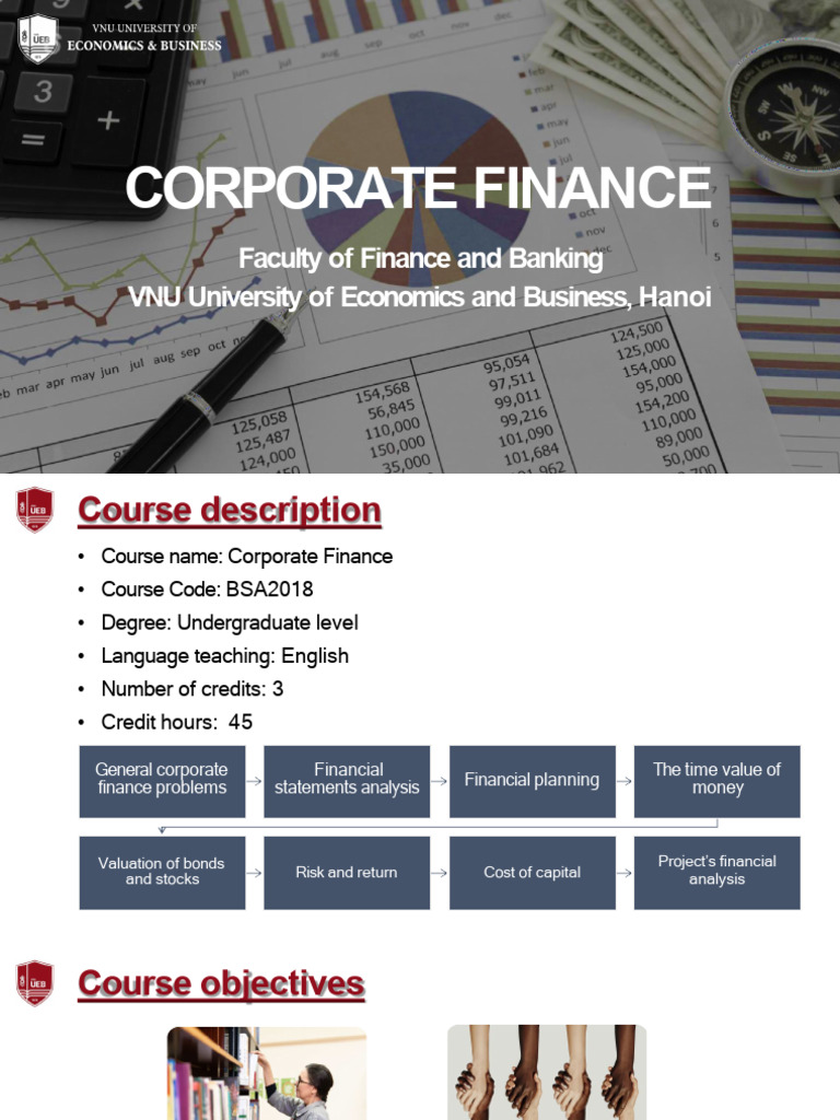 Chapter 1. Introduction To Corporate Finance | PDF | Financial Markets | Limited Liability Company