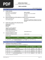 MSDS Hno3 | PDF | Dangerous Goods | Personal Protective Equipment