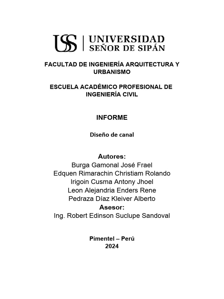 Informe Completo | PDF | Ingeniería