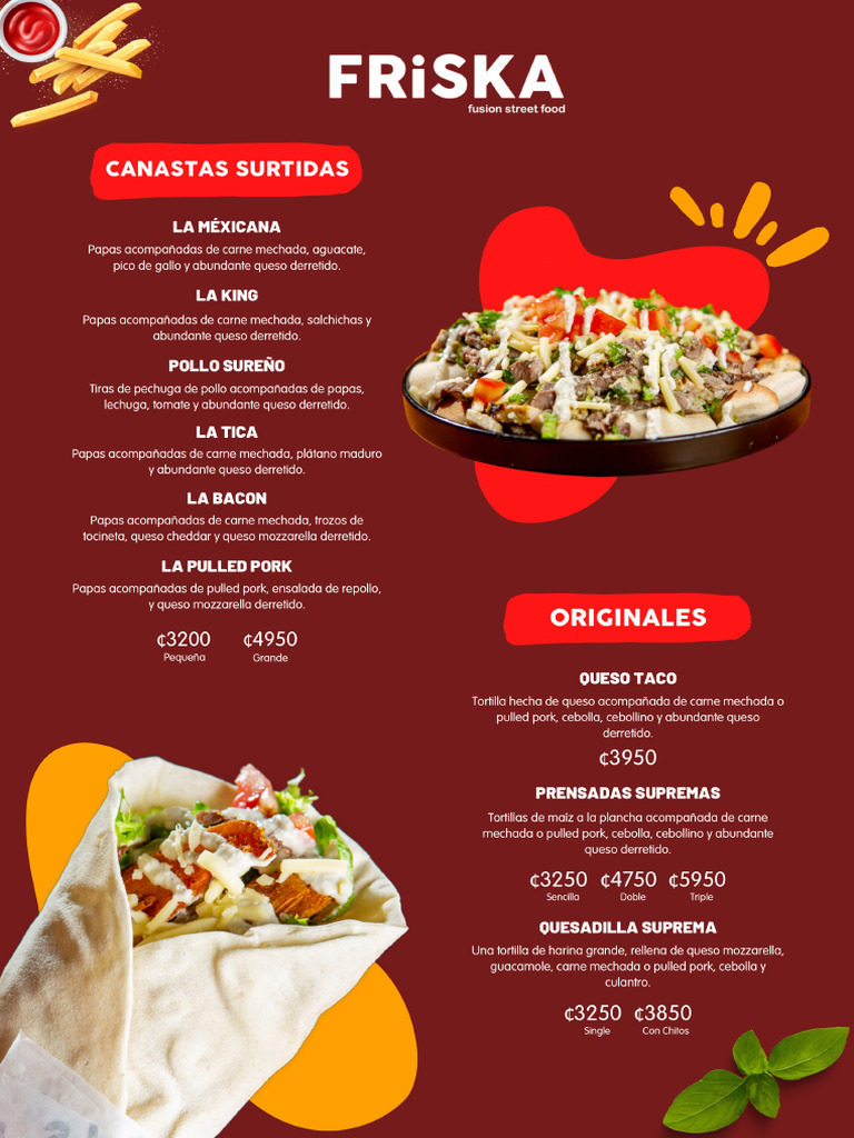 Menu Friska 2024-1 | PDF