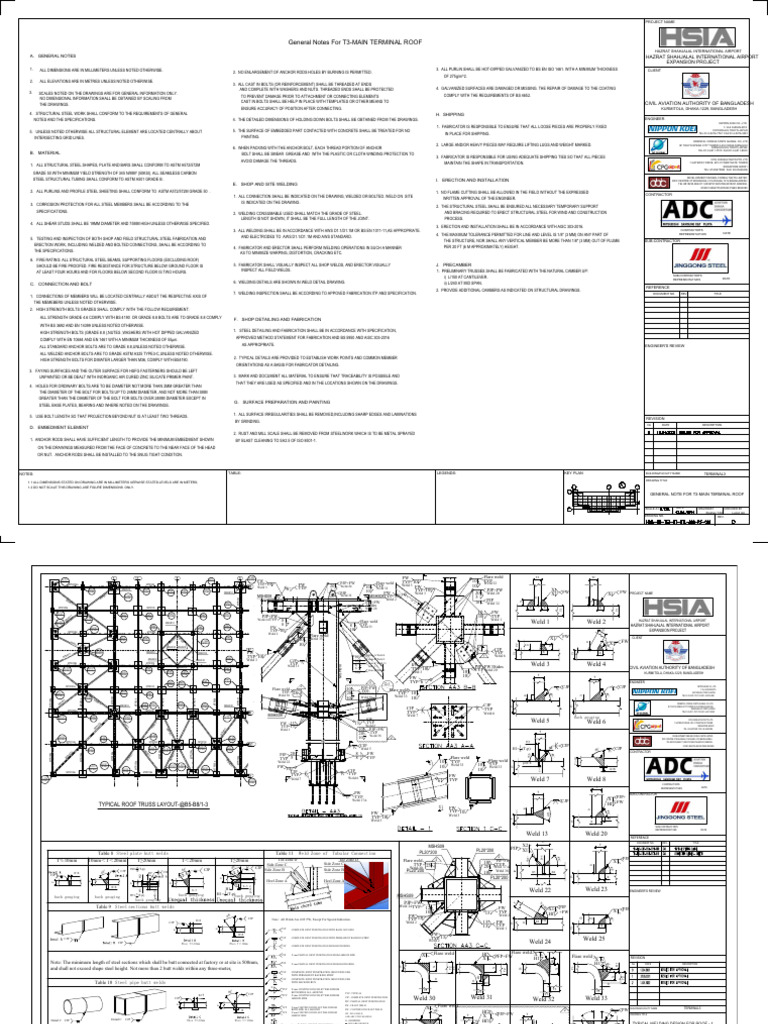 Roof Zone-1 | Download Free PDF | Screw | Structural Steel