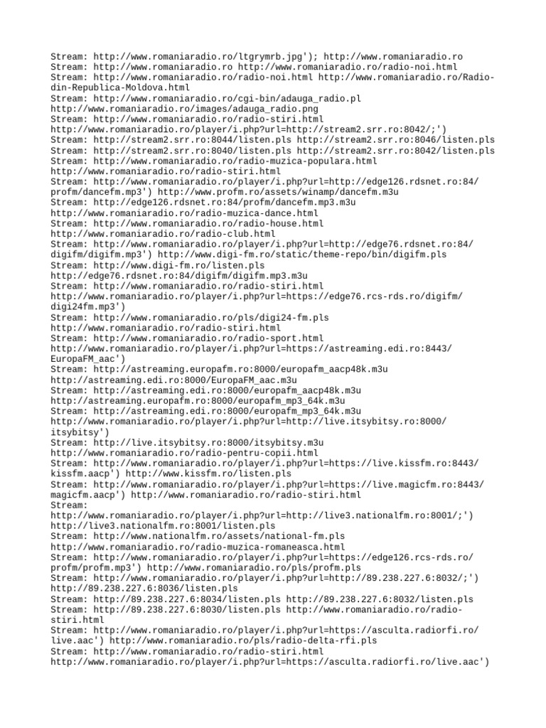 Posturi Radio | PDF | Business | Technology & Engineering