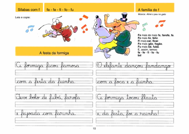 Letra F | PDF