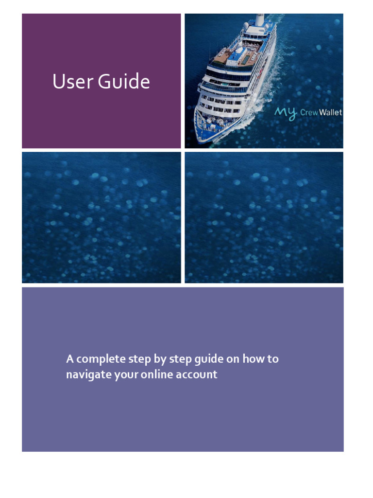 MyCrewWallet User Guide: Login & Transfers | PDF | Personal ...