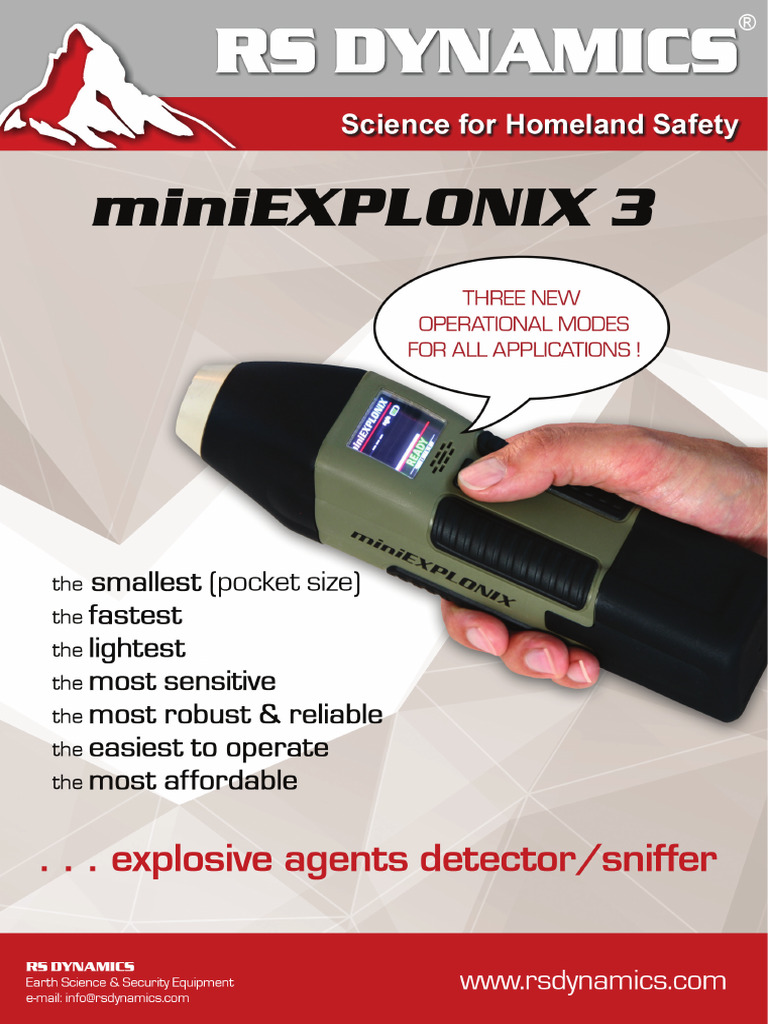 miniEXPLONIX3 Brochure2019 | PDF