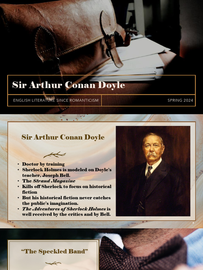 5. Conan Doyle Spring 2024 | PDF | Sherlock Holmes | The Adventure Of ...