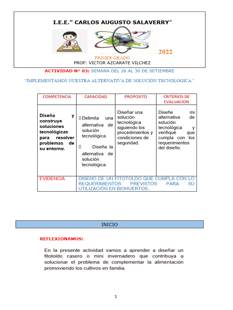 Actv 3 Exp 6 | PDF | El plastico | Invernadero