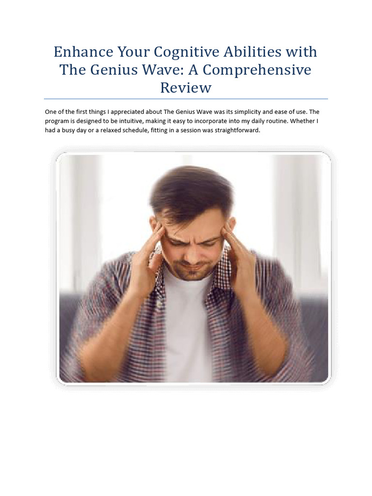 Boost Your Brain with Genius Wave | PDF