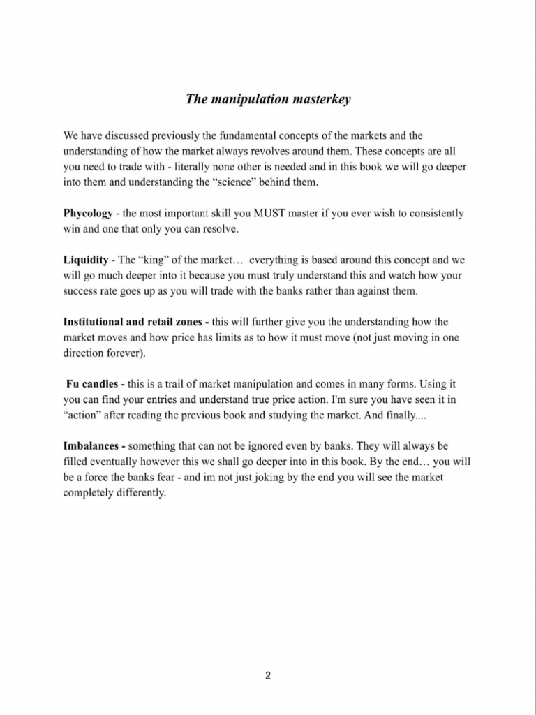 Master Manipulation 1 | PDF