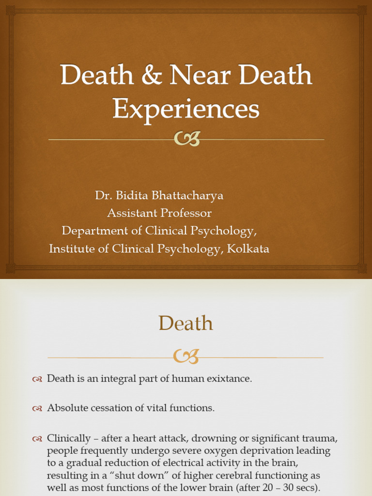 Death & Near Death Experiences | PDF | Reincarnation | Experience