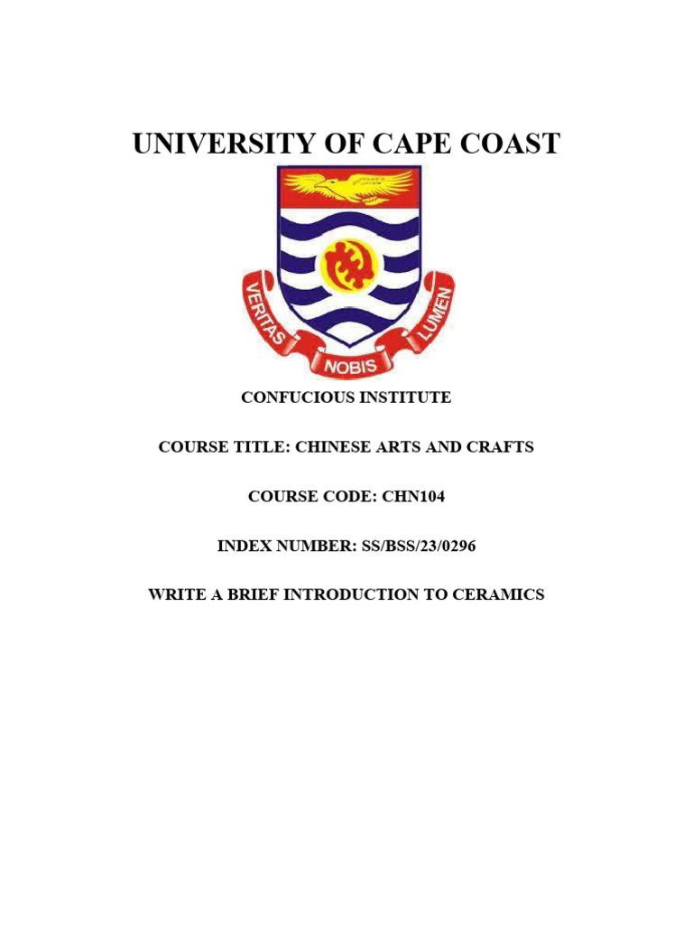 Introduction To Ceramics | PDF | Social Science