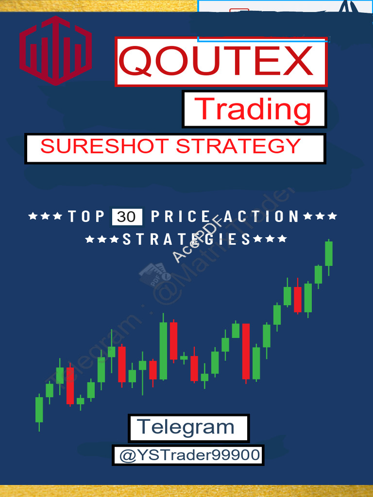 Price Action Strategies by MTX TRADER | PDF | Order (Exchange) | Market Trend