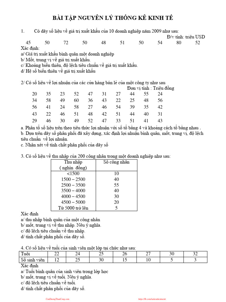 Nguyen ly thong ke kinh te btnltkkt 3 08 cuuduongthancong PDF