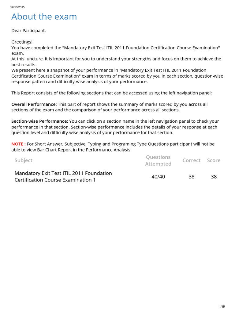 ITIL Dump | PDF | Computing | Business