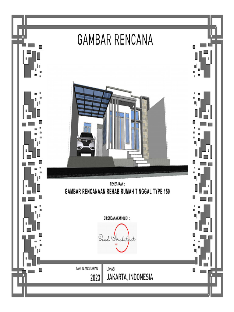 Gambar DED Rumah | PDF