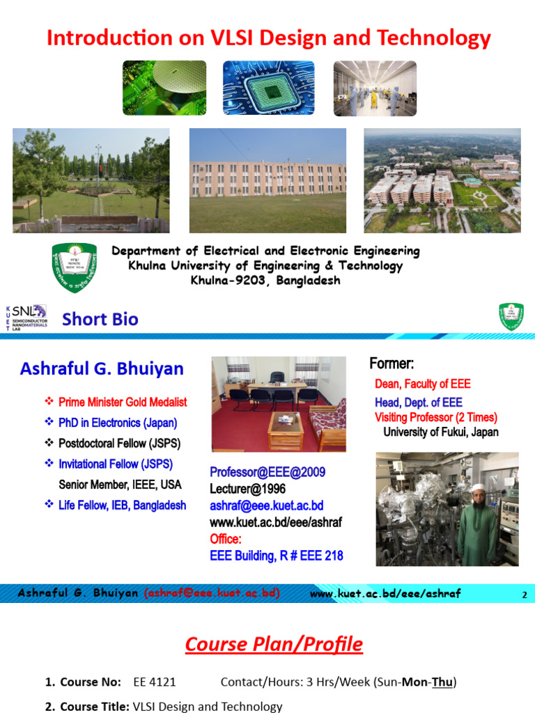 Lecture-1 Introduction On VLSI | PDF | Transistor | Integrated Circuit
