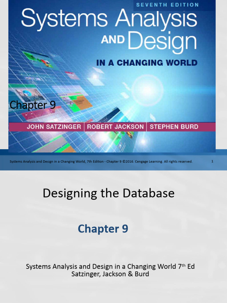SADCW 7e Chapter09 | PDF | Databases | Relational Database