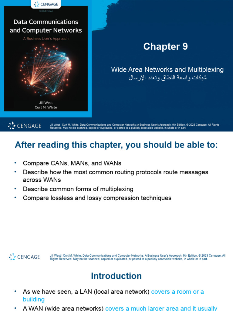 West 9e Chapter 9 Slides | PDF | Routing | Data Compression