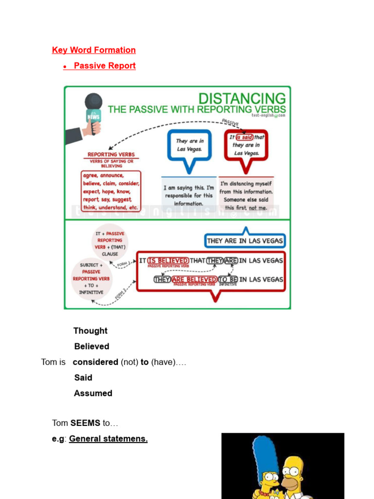 English class_passive report and exercises | Download Free PDF | Lisa ...