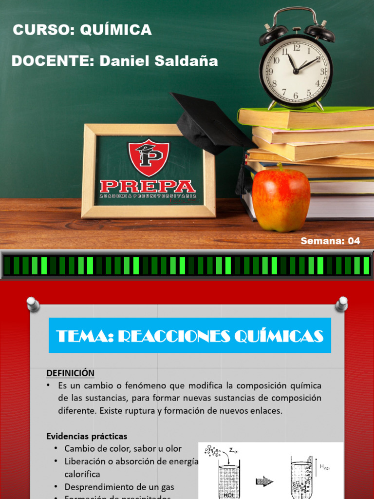 CLASE IV RX QUÍMICAS y UQM | PDF | Redox | Mole (Unidad)