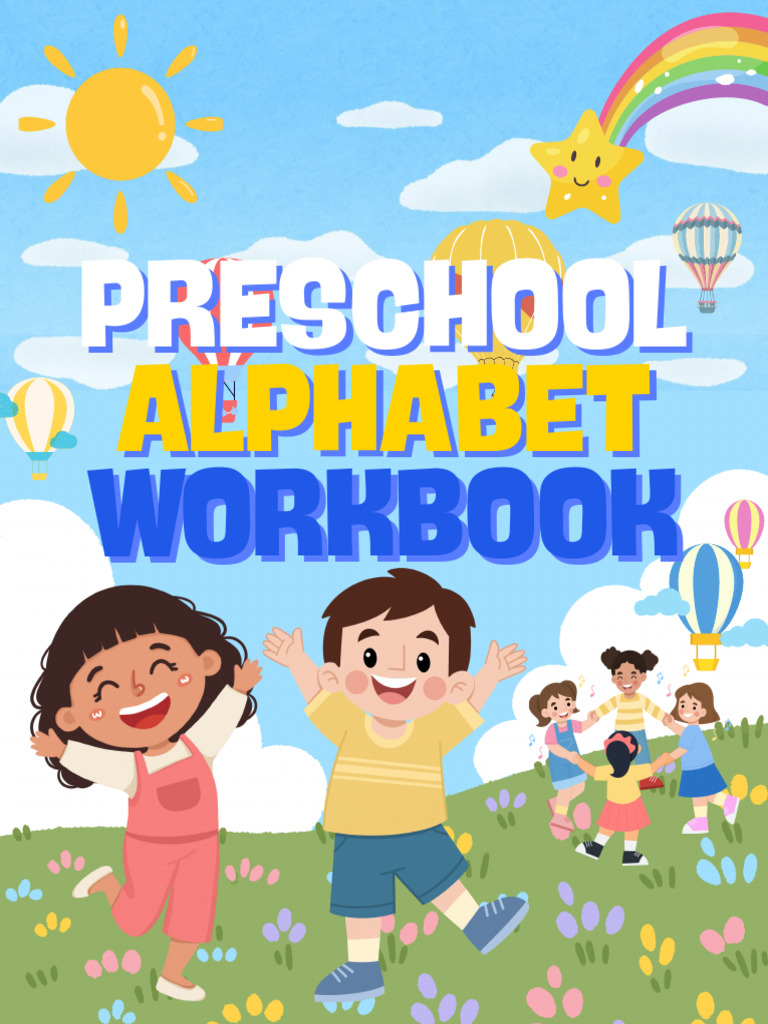 1 Full - Preschool Alphabet Workbook | PDF | Linguistics | Languages