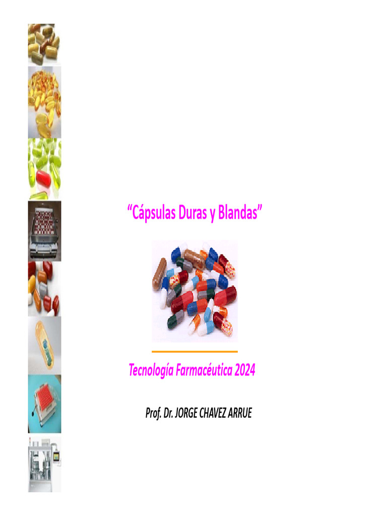 Tipos de Cápsulas: Duras y Blandas | PDF | Tableta (Farmacia ...