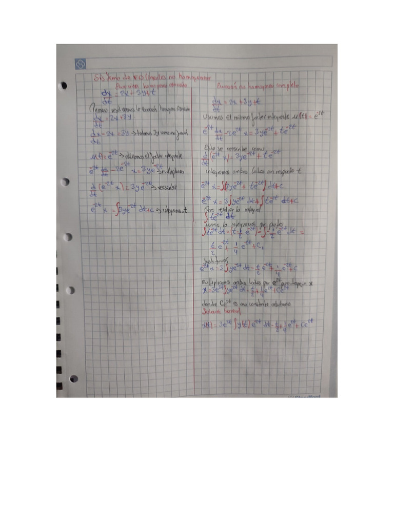 Ecuaciones Ejercicio 28 Alex Velasquez Lopez | PDF