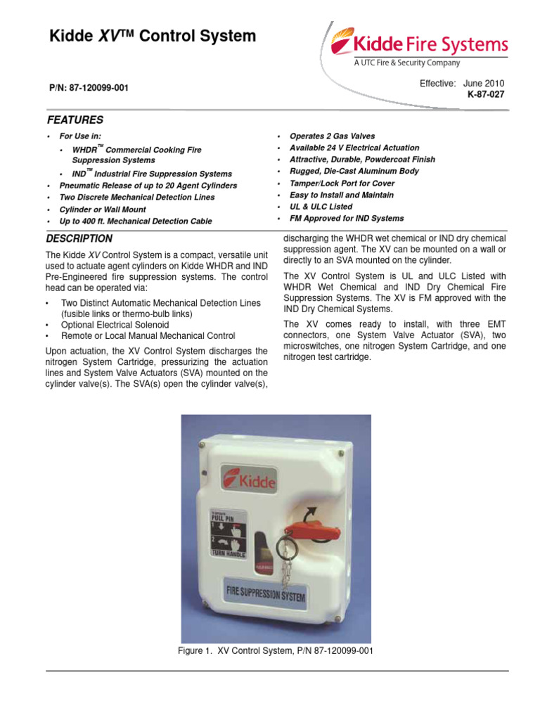 Kiddexvcontrolsystem Datasheet | PDF | Valve | Actuator