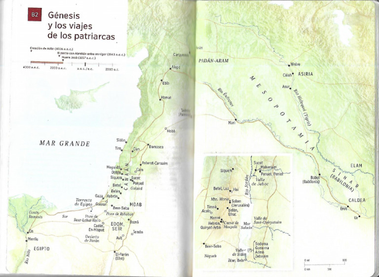 Mapa Biblia Génesis | PDF