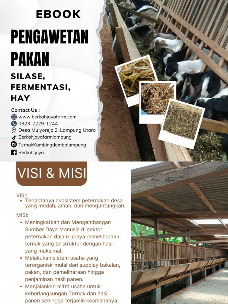 GRATIS EBOOK PENGOLAHAN PAKAN BERKAH JAYA FARM_compressed | PDF