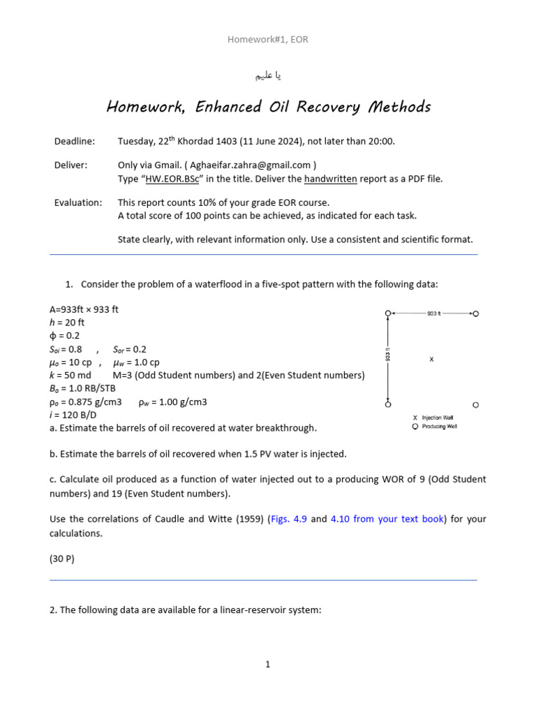 EOR BSC HW 2024 | PDF | Teaching Methods & Materials | Technology & Engineering