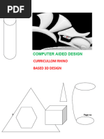 Creating An Axonometric View in Rhino | PDF | 3 D Computer Graphics | Computer Graphics