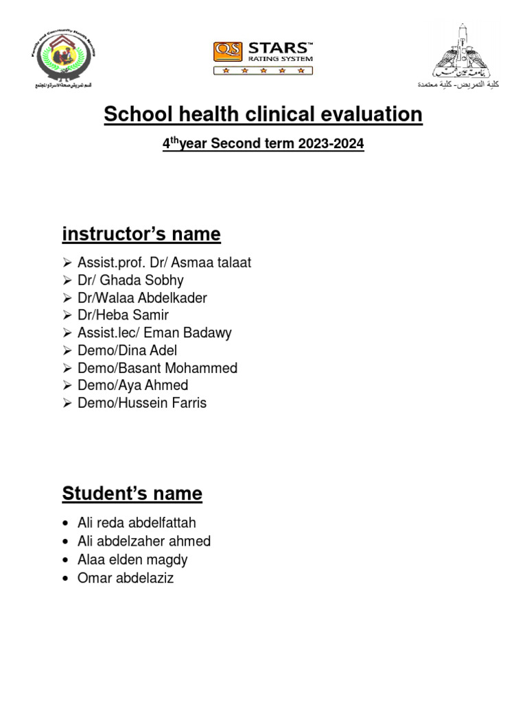 Health Education Cover | PDF